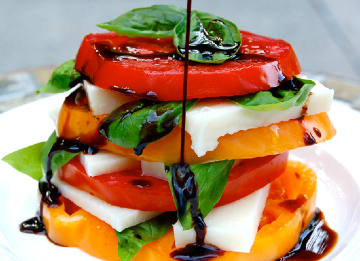 Tomato Mozzarella Salad Recipe Caprese With A Twist Photo Huffpost