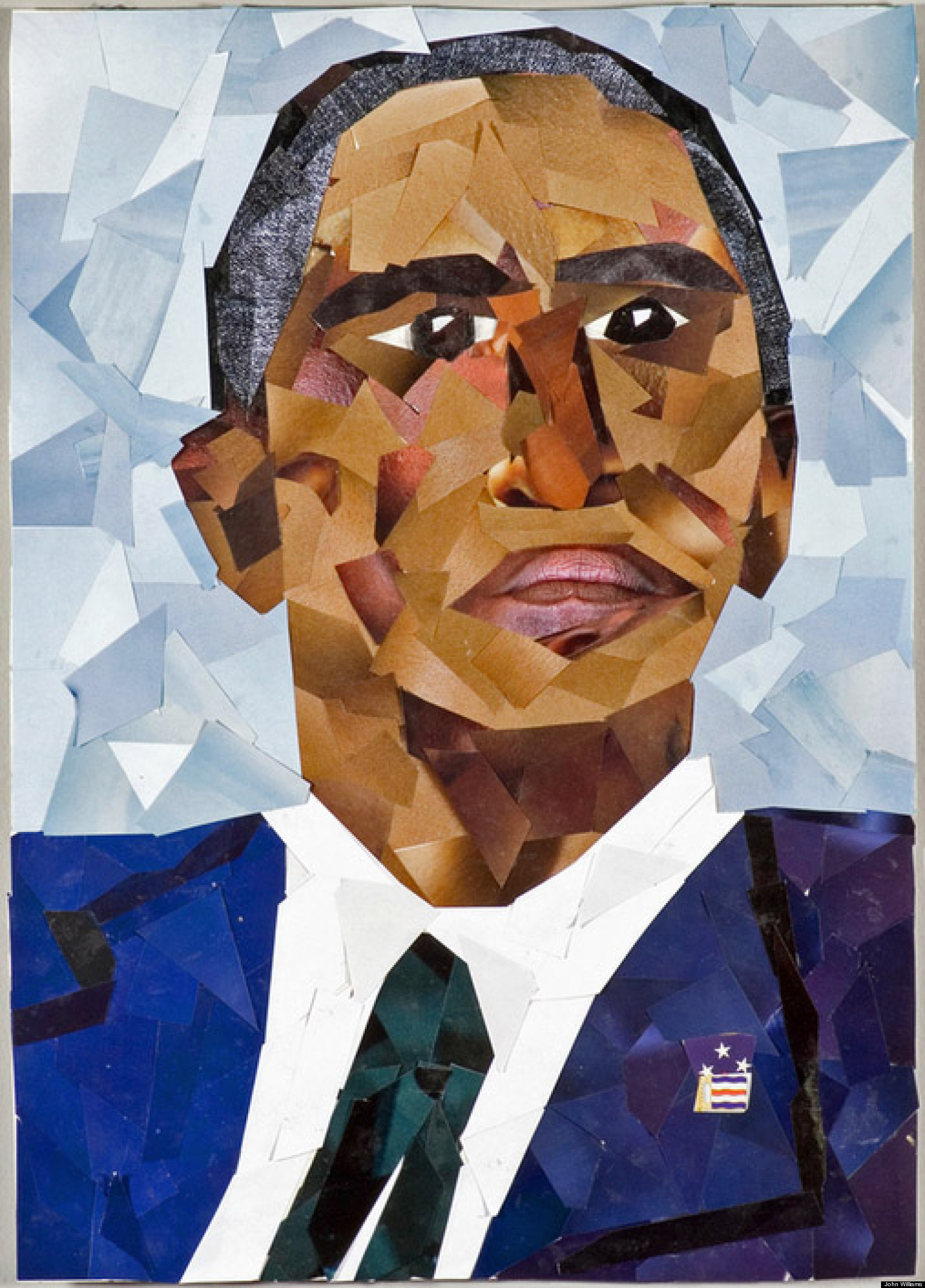 John Williams, Outsider Artist, Creates Moving Historical Collages ... John Williams, Outsider Artist, Creates Moving Historical Collages ...