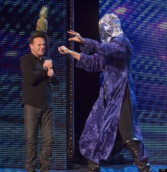Britains Got Talent Ant Mcpartlin Genuinely Terrified After Volunteering For Sword Act