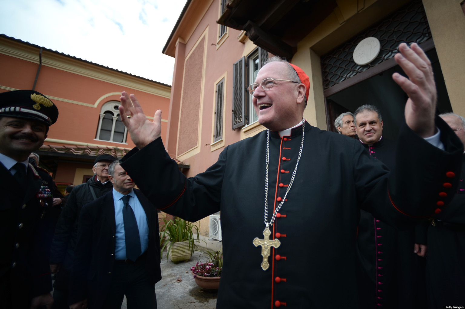 The Day Cardinal Dolan Hugged A Gay Man Me Huffpost
