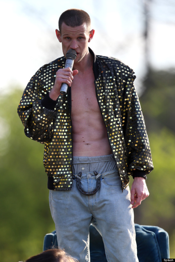 Matt Smith Shows Shaved Head And Muscly Chest In Ryan Goslings Directorial Debut How To Catch