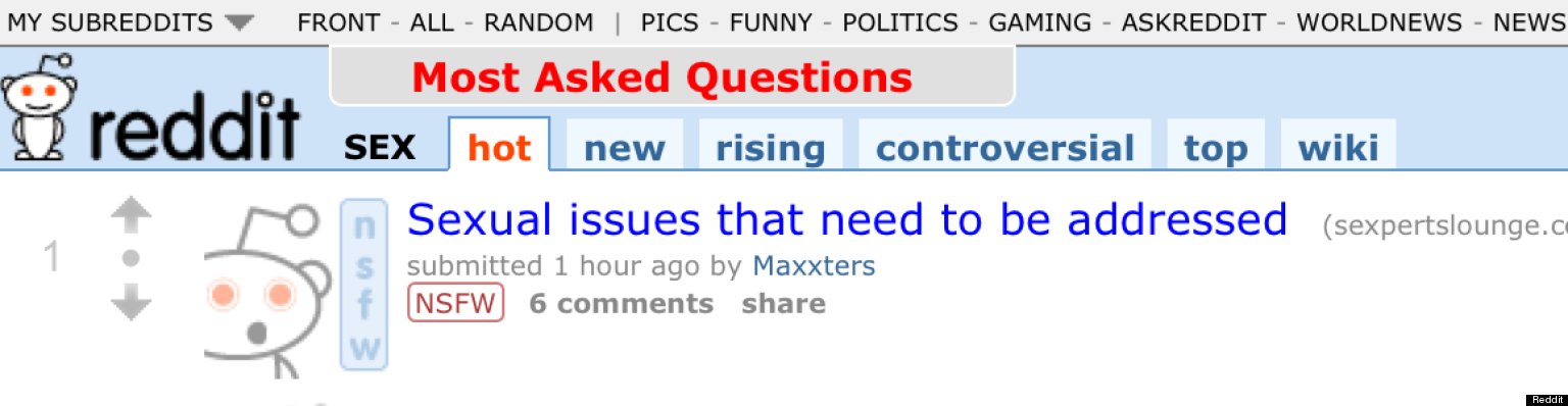 Reddit Sex Moderator Maxxters Shares How R Sex Is Good For Women Huffpost