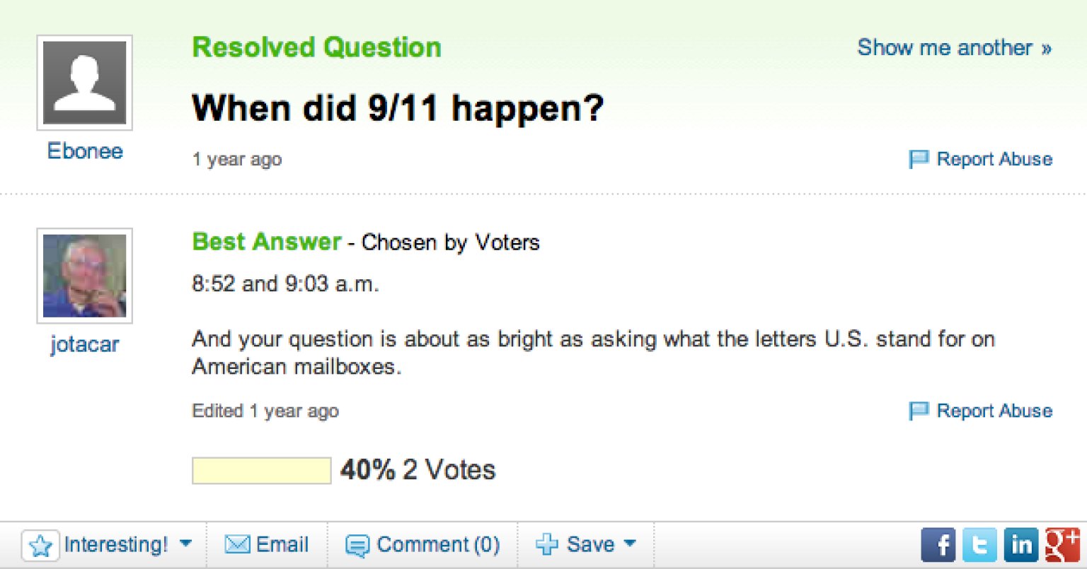 What Year Did 9 11 Happen Some People Don t Know HuffPost UK