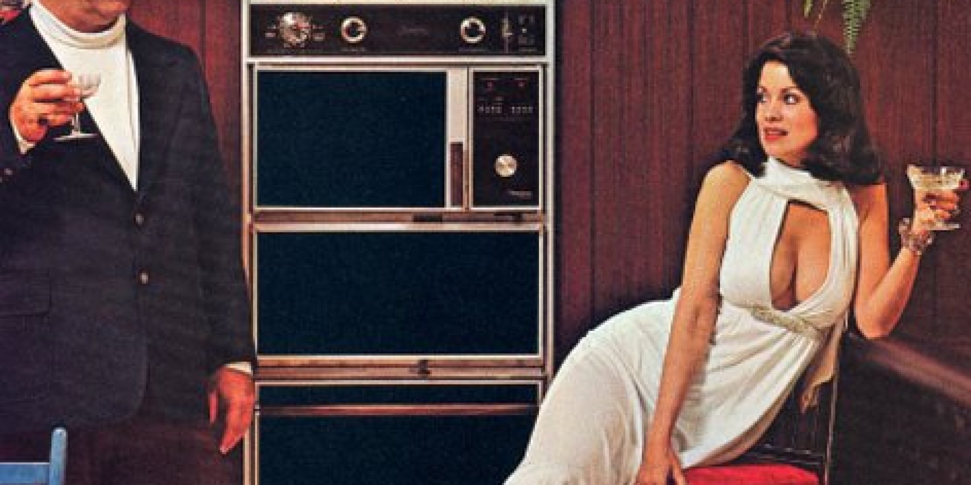 Vintage Stacked Appliance Ad Would Be Offensive If It Werent So Ridiculous Photo Huffpost