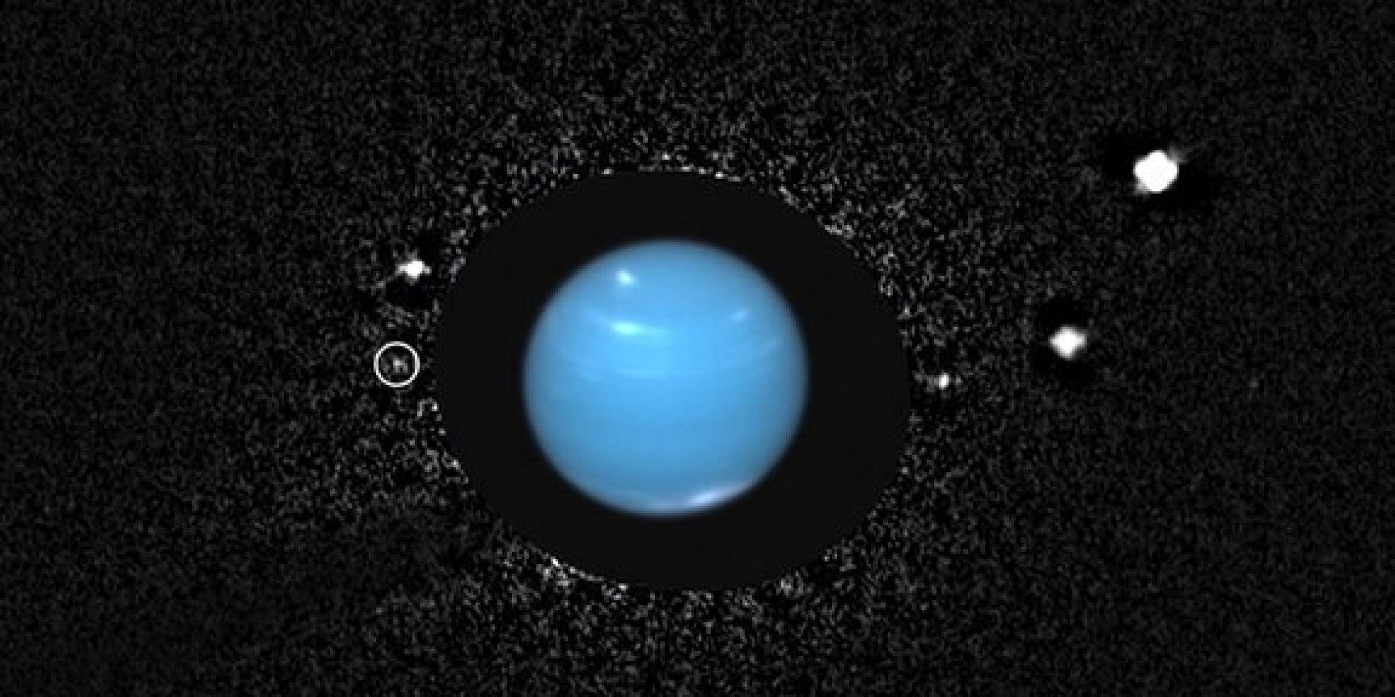 Neptune s Moon Naiad Spotted By Hubble Telescope For First Time In Neptune s Moon Naiad Spotted By Hubble Telescope For First Time In