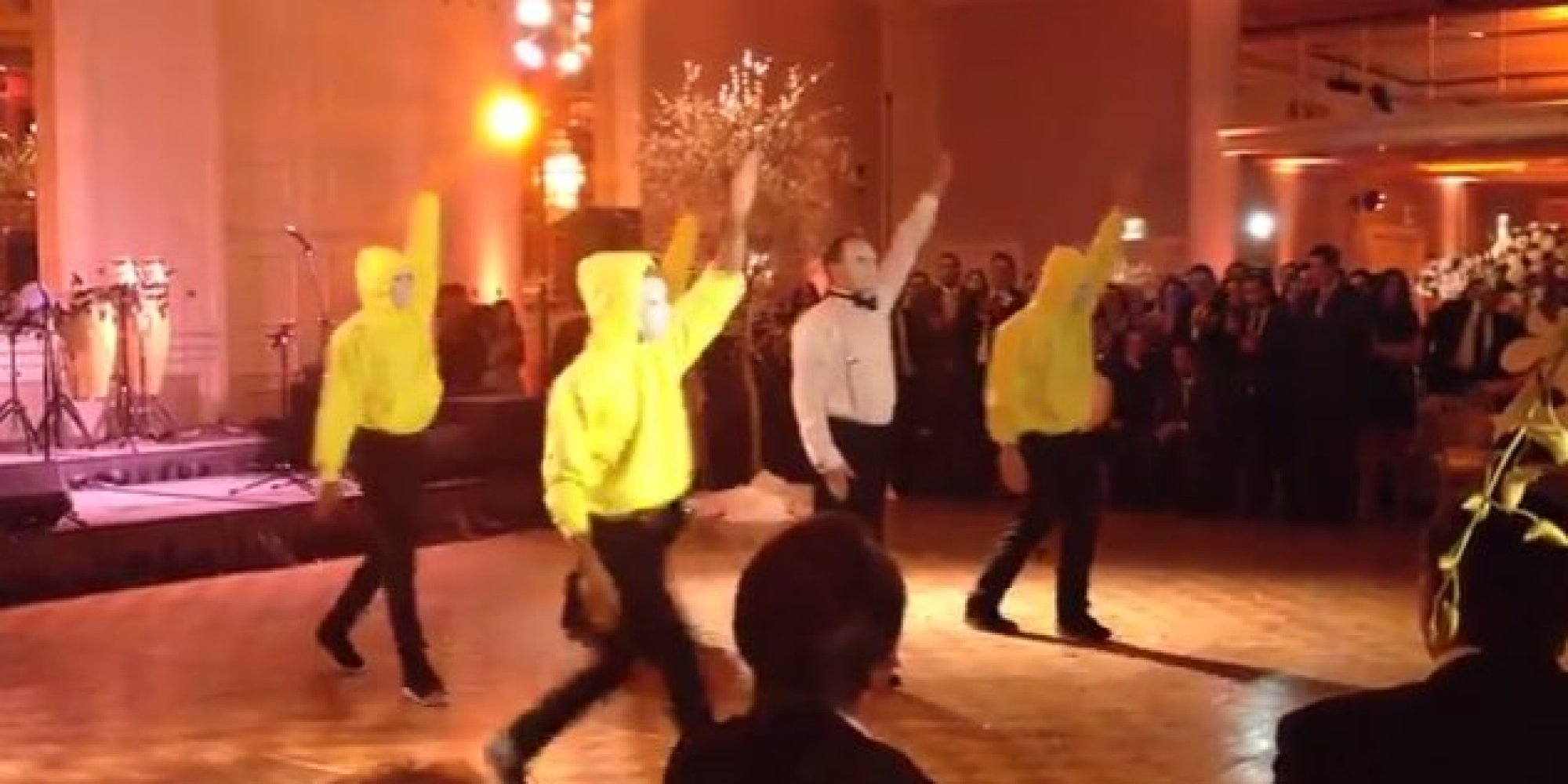Reluctant Groom Busts A Move On The Dance Floor In Surprise Performance
