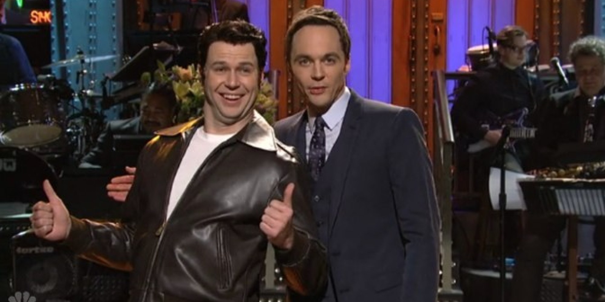 'SNL' Scorecard: Did Jim Parsons Poop His Pants On Colin Jost's First ... 'SNL' Scorecard: Did Jim Parsons Poop His Pants On Colin Jost's First ...