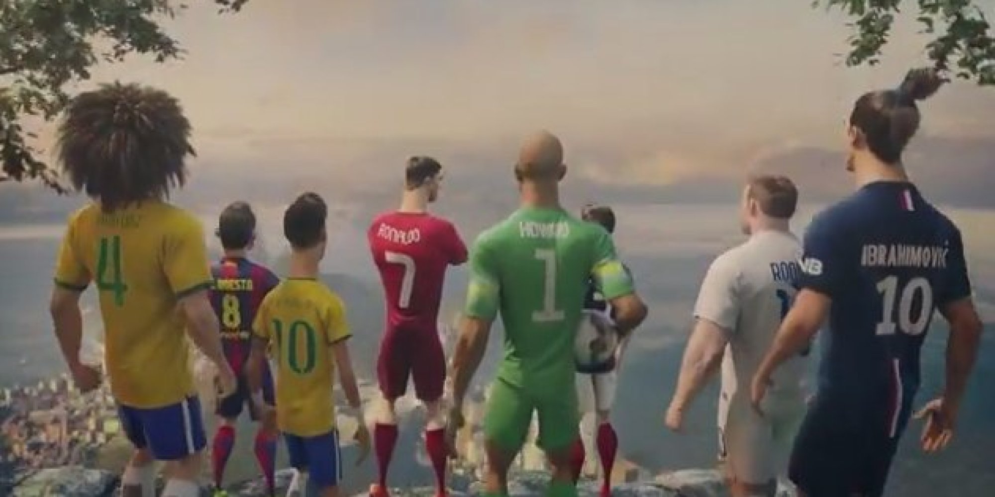 Nike World Cup Advert Cristiano Ronaldo And Wayne Rooney Lead The Incredibles Huffpost Uk