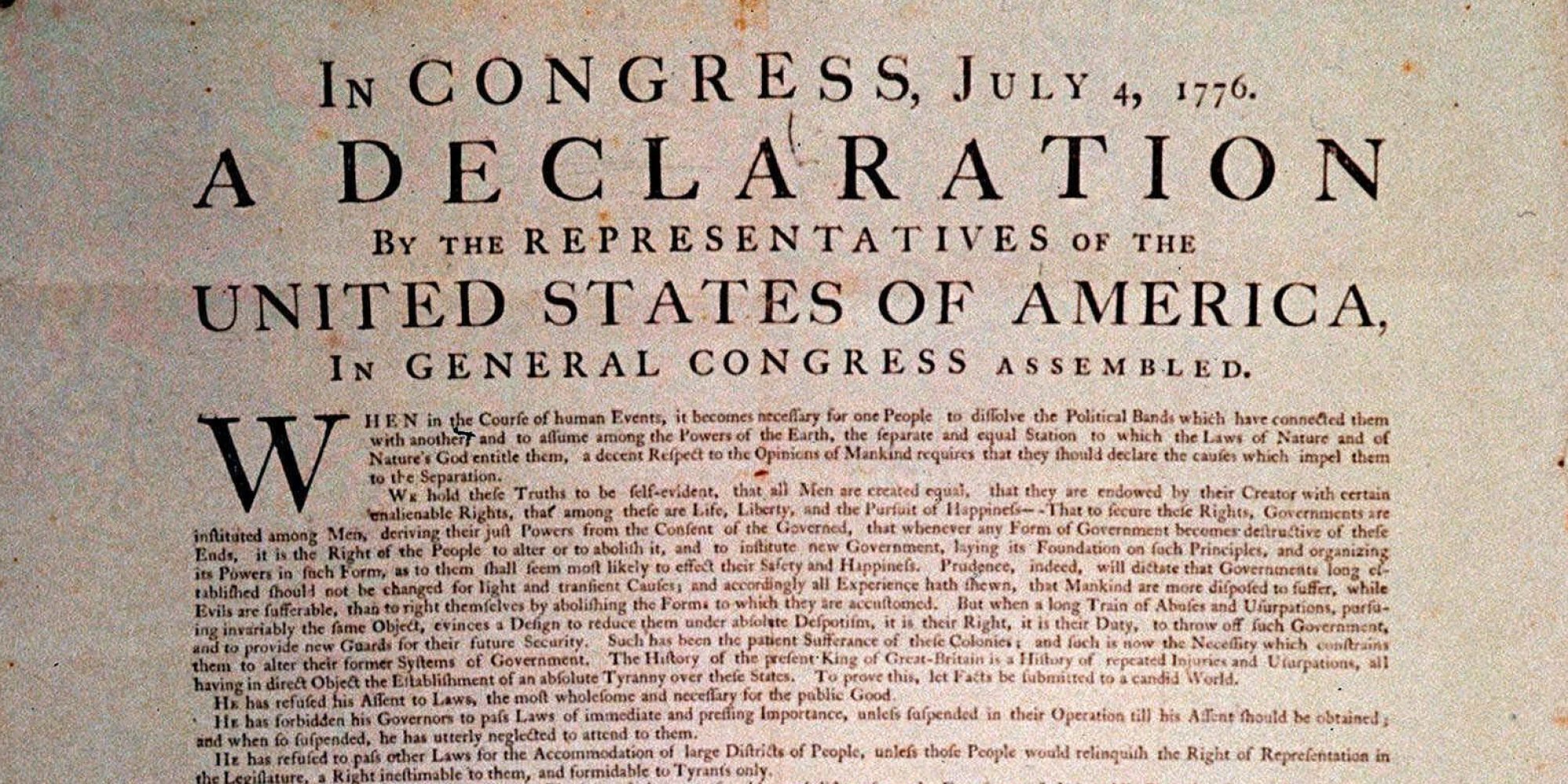 A Period Is ioned In The Declaration Of Independence NYTimes