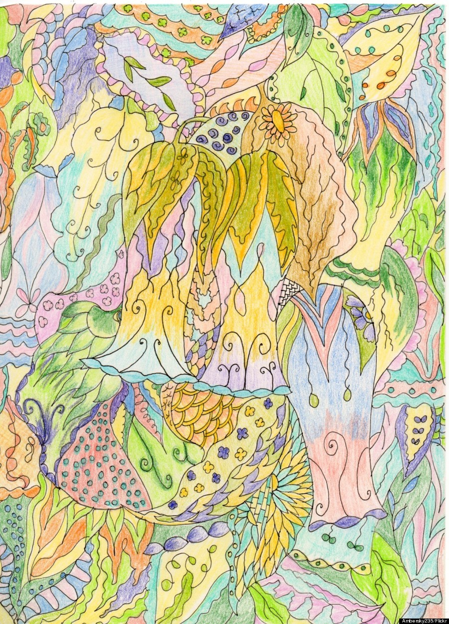 10 Easy Art Therapy Techniques To Help You De Stress HuffPost