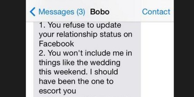 This Dude Just Took The Breakup Text To A Whole New Insane Level