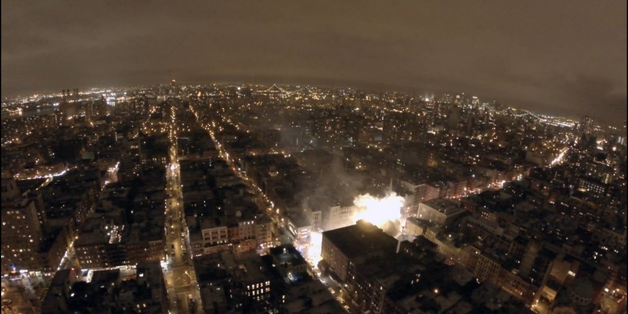 Drone Footage Of The East Village Explosion Gives A Stunning Aerial