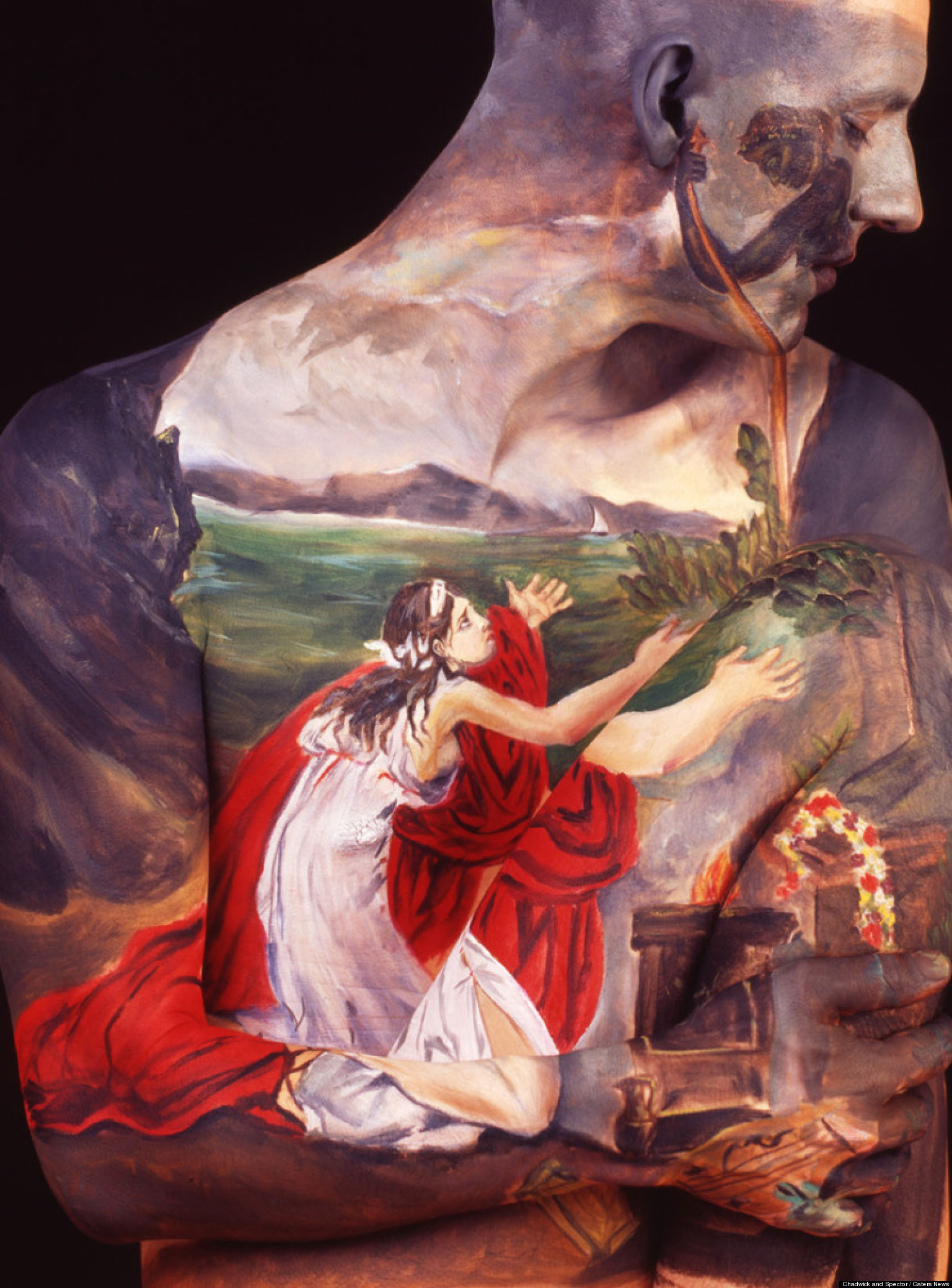 Body Painting 19th Century Masterpieces Painted On The Human Form Body Painting 19th Century Masterpieces Painted On The Human Form