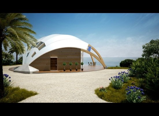 'The Pearl': Shell-Shaped Solar House Is A Beachside Retreat (PICTURES)