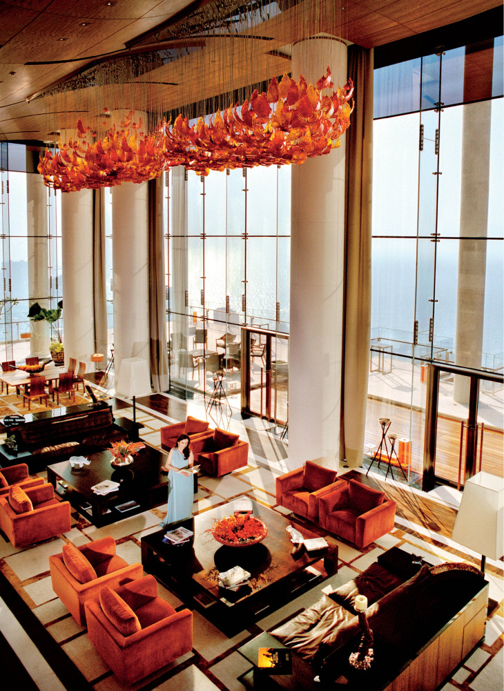 Stunning Interiors of Antilia: Inside Mukesh Ambani's Home : r/india