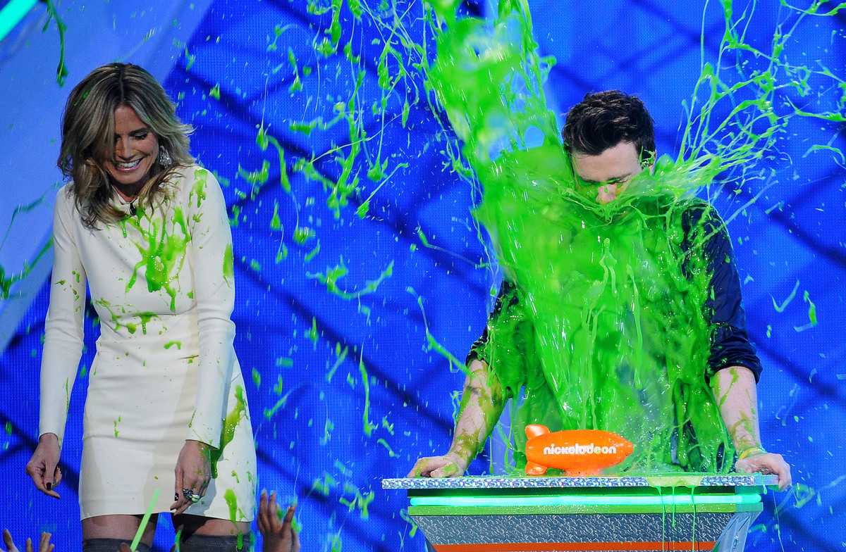 Celebs Getting Slimed: 44 Amazing Photos Of Stars Covered In Green Goo ...