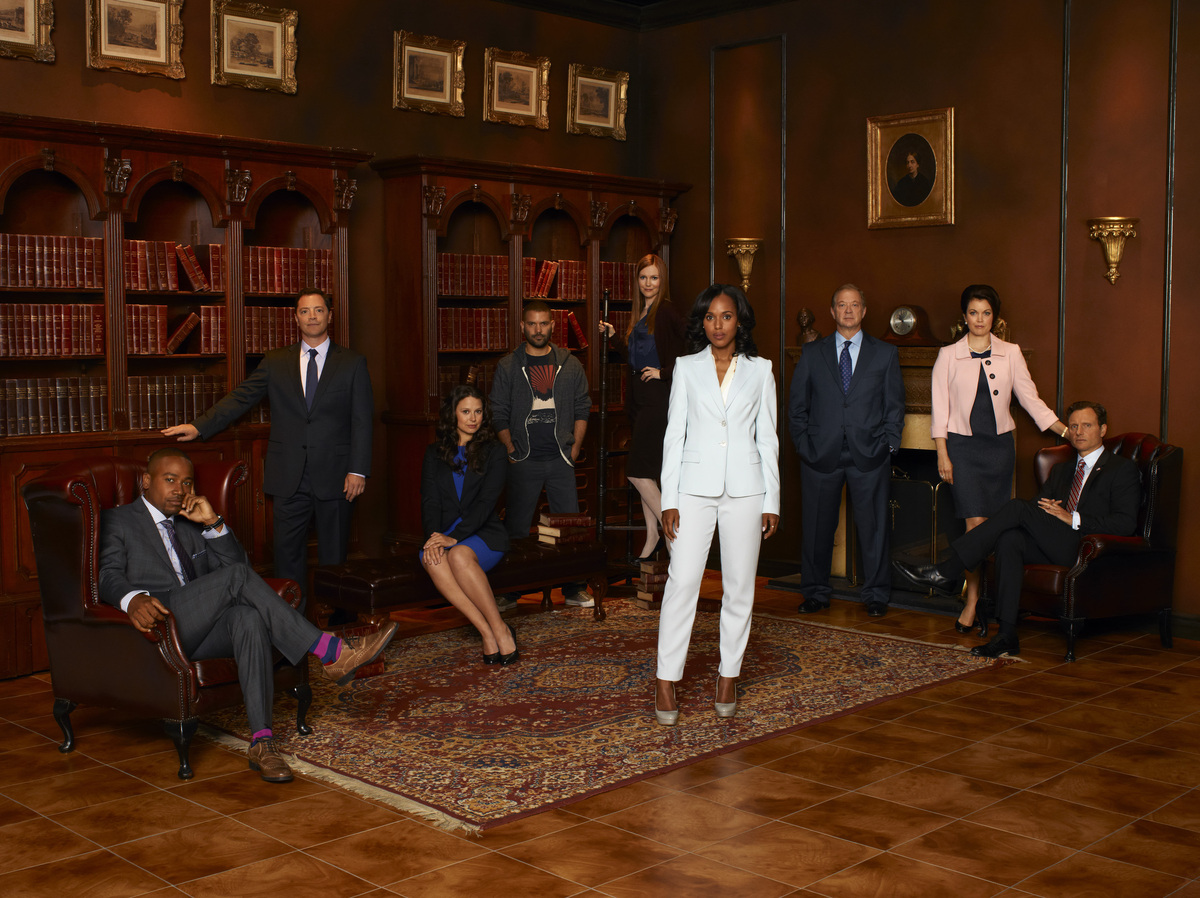 'Scandal' Cast Adorably And Excitedly Accepts TV Guide Magazine Fan ...