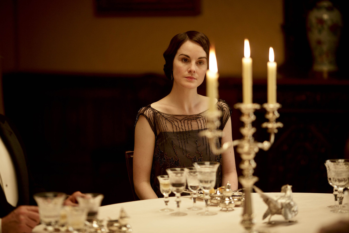 Michelle Dockery as Lady Mary - Downton Abbey Series 4, Part 4 ...