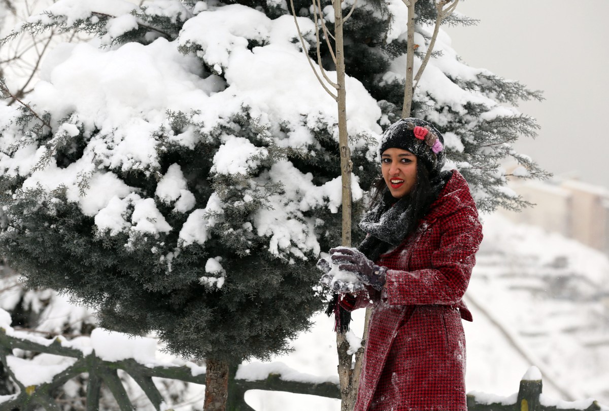 Iran Snowstorm: Heaviest Snow In 50 Years