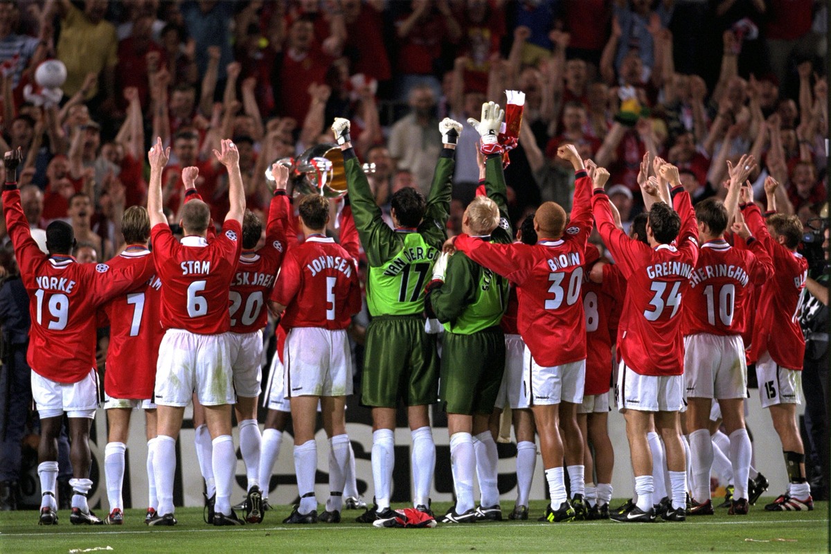 Manchester United's 1998-99 Treble Triumph: 15 Years On (PICTURES ...