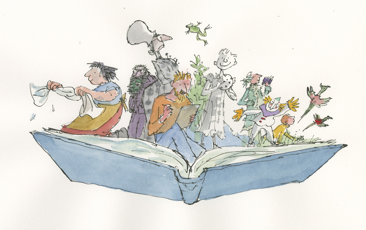A Quentin Blake Art Show Is Bringing Your Favorite Children's Books ...