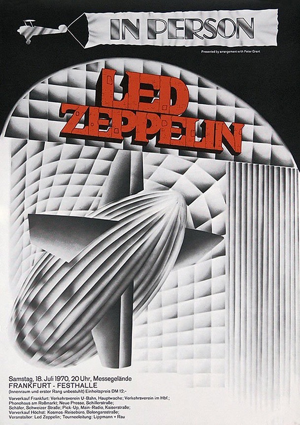 10 Wonderfully Retro Led Zeppelin Posters Every Rock Fan Will LOVE ...
