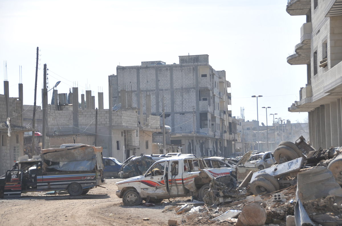Kobane Pictures Reveal Devastation Of Syrian Town After Isis Was Driven ...
