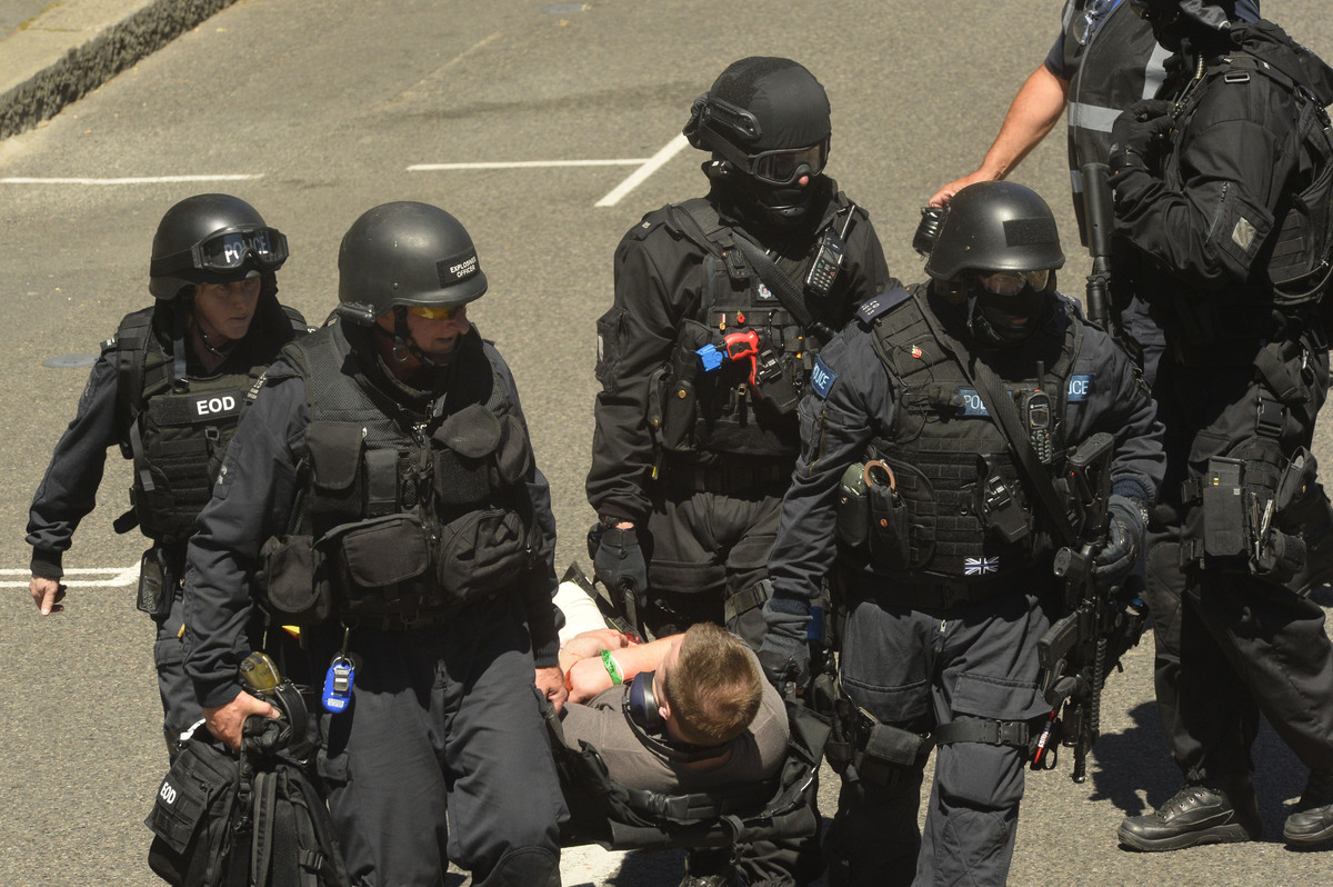 #999exercise. Large police CT Exercise in Central London - UK Policing ...