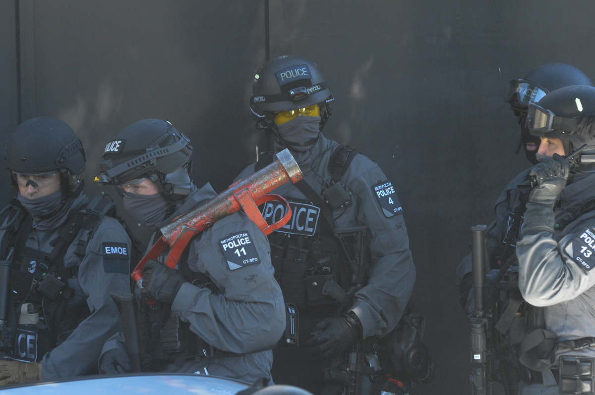 #999exercise. Large police CT Exercise in Central London - UK Policing ...