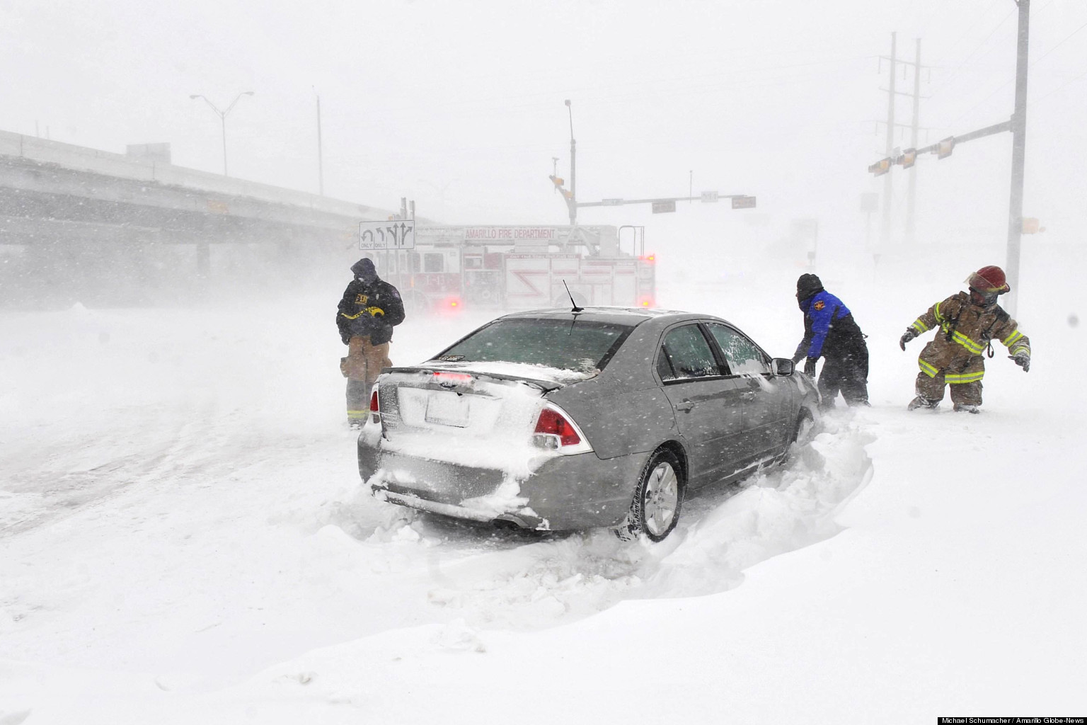Winter Storm 'Rocky': Blizzard Hits Texas, Oklahoma, Kansas; Heads To ...