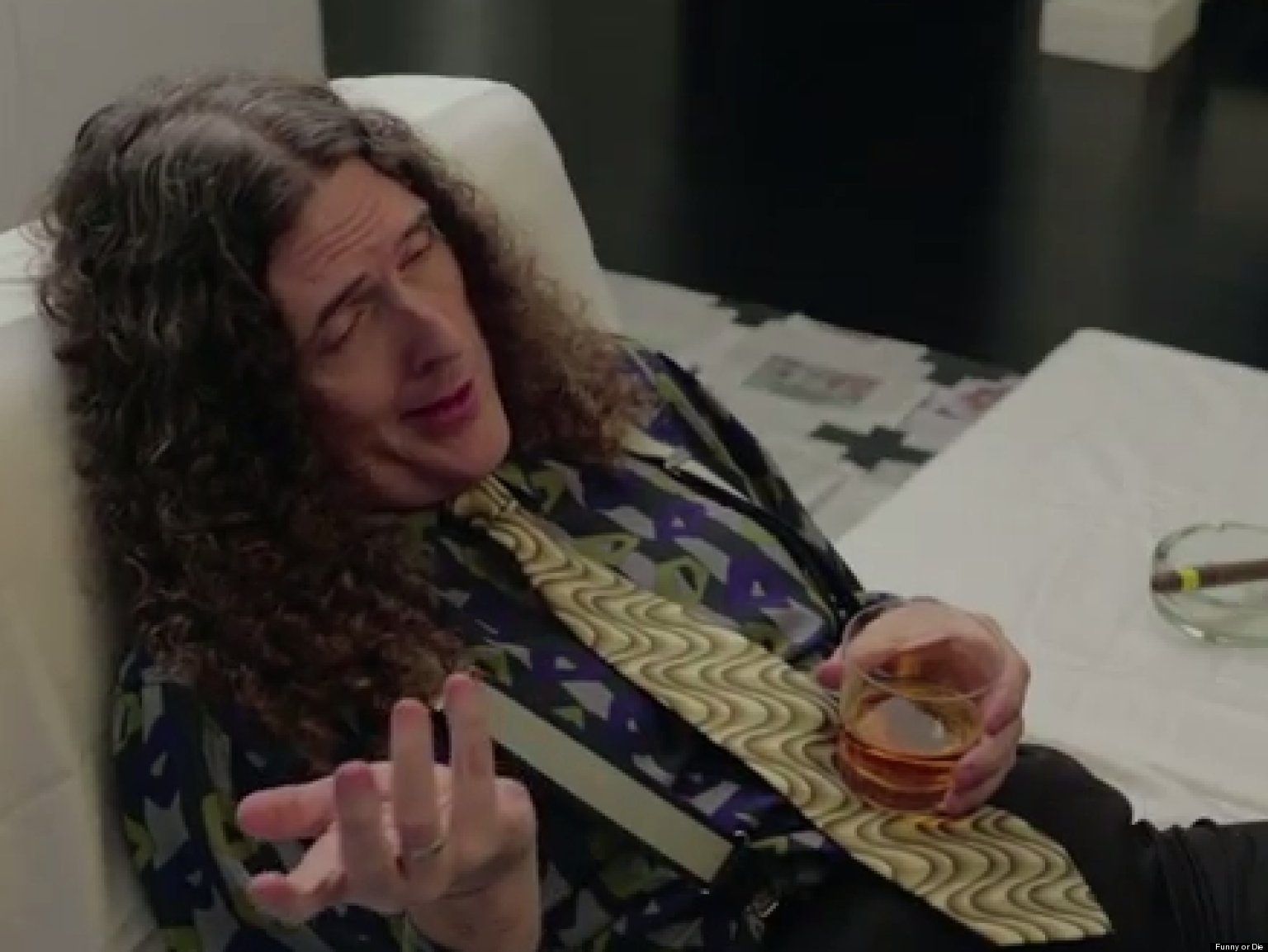 'American Psycho' Reenacted By Huey Lewis and 'Weird' Al Yankovic For ...