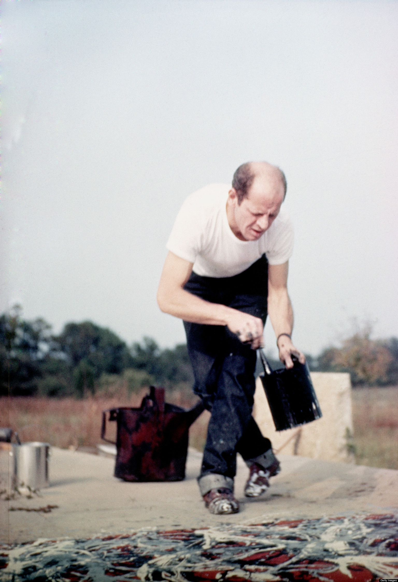 Jackson Pollock's ‘One - Number 31, 1950' Restored By MoMA | HuffPost