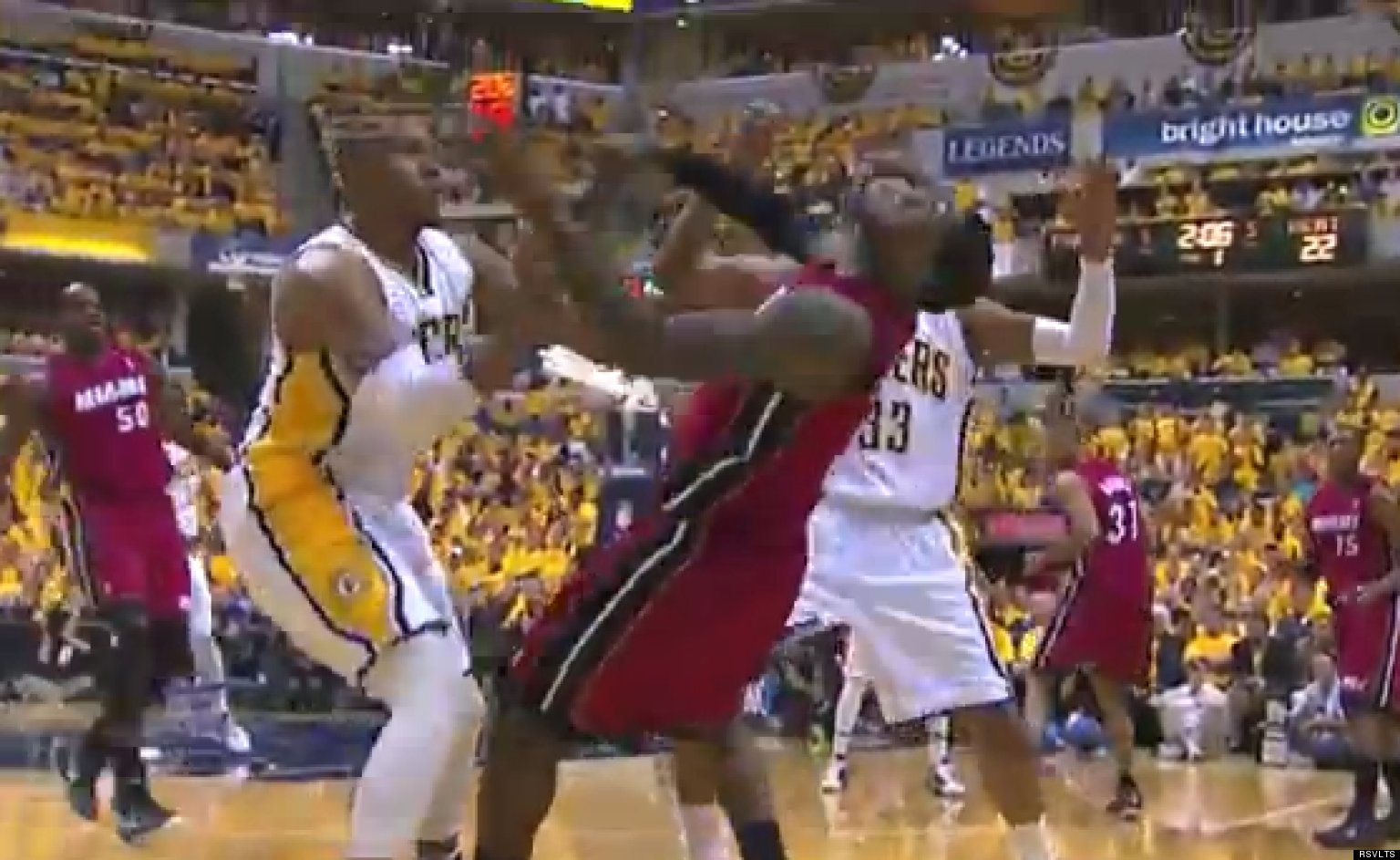 Lebron James Flop