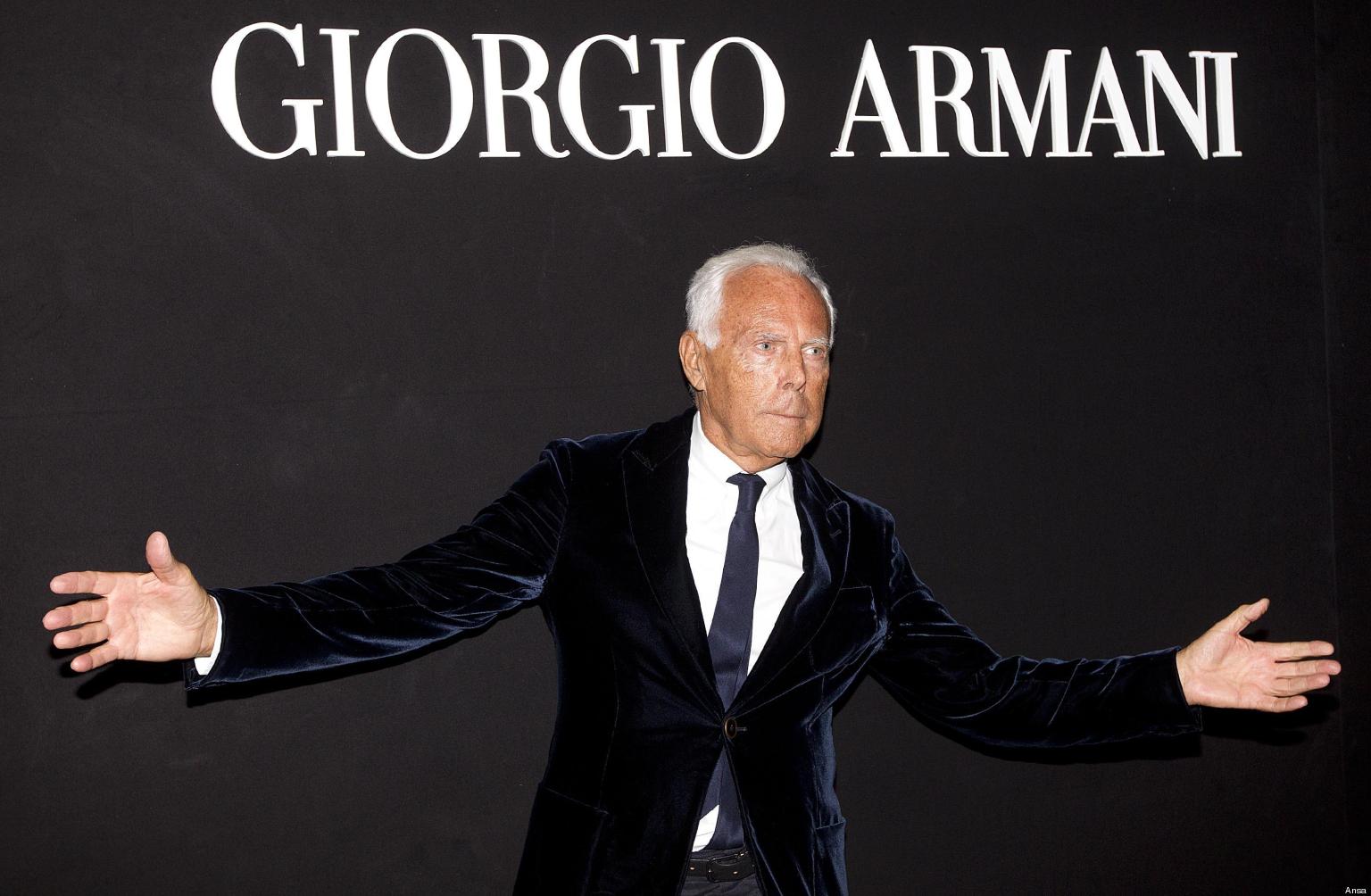 Giorgio Armani: a Roma un evento per la nuova boutique. Da Sophia Loren ...