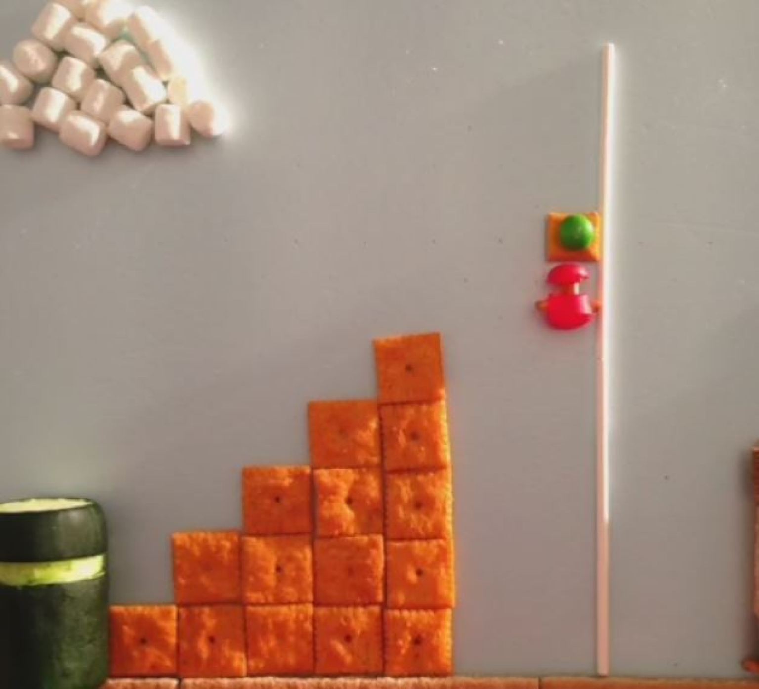 Super Mario Bros Vine Videos: Artist Hunter Harrison Uses Food To ...