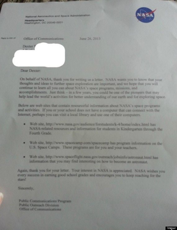 Nasa Rejection Letter Joke