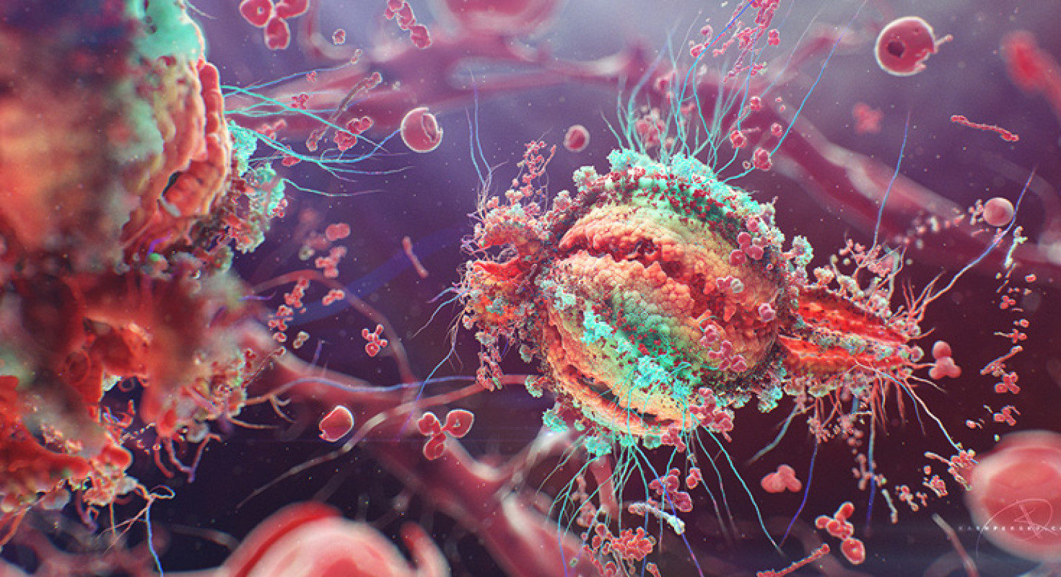 Striking Visual Renderings Of HIV Will Change How You Think About The ...