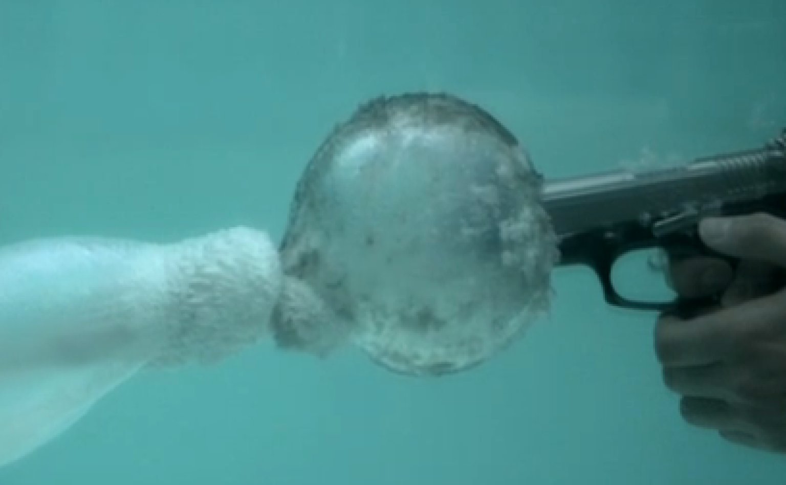Bullets Fired Underwater In Slow Motion From The Slow Mo Guys (VIDEO ...