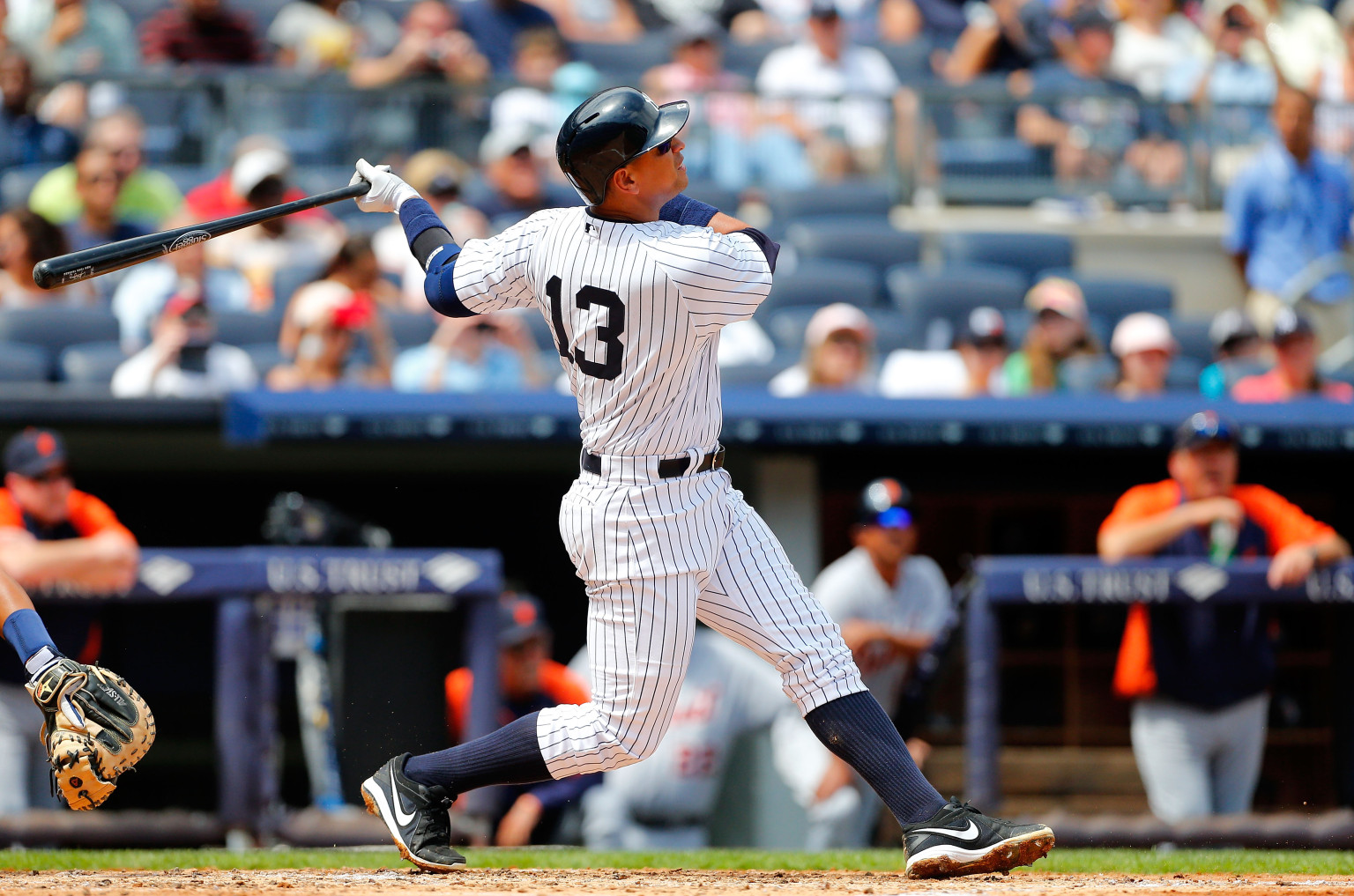 A-Rod Home Run: Alex Rodriguez Homers Off Justin Verlander, Climbs ...