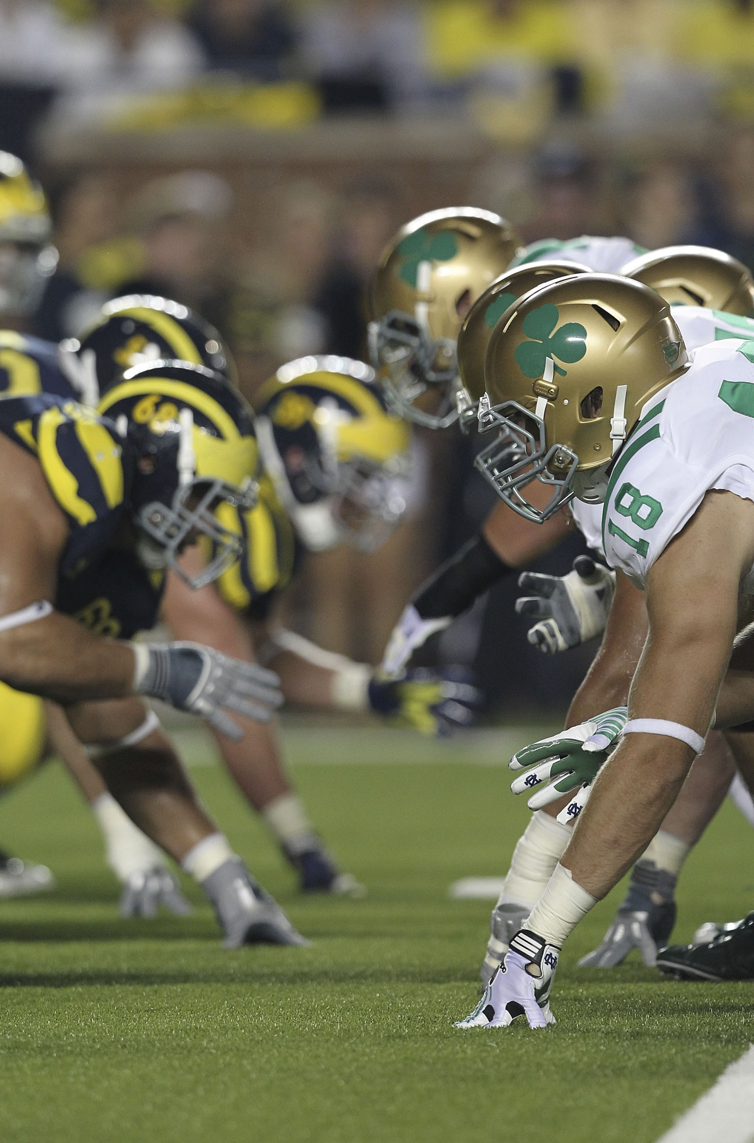 Michigan, Notre Dame Rivalry Set To Make History At The Big House ...