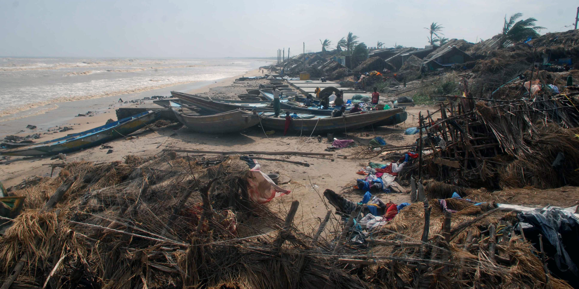 Cyclone Phailin Relief Operation Begins In India As David Cameron ...