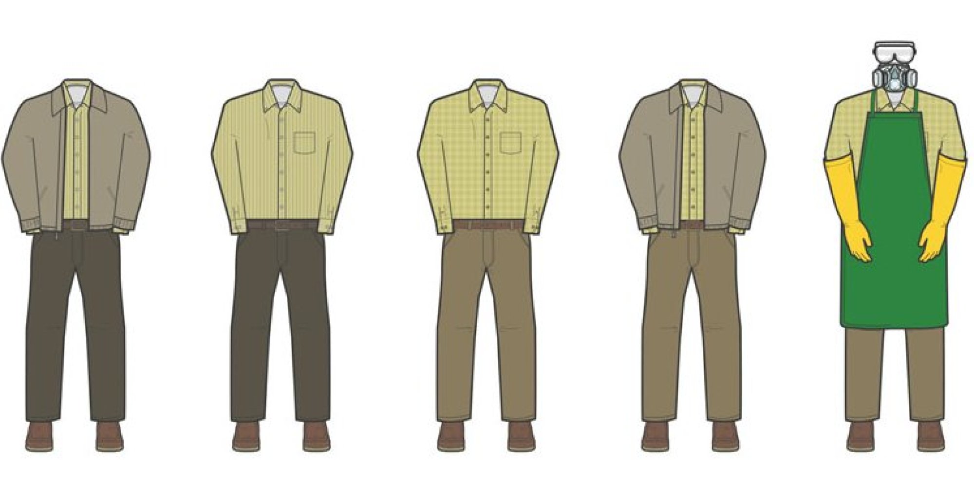Everything Walter White Ever Wore On 'Breaking Bad' (PHOTO) | HuffPost