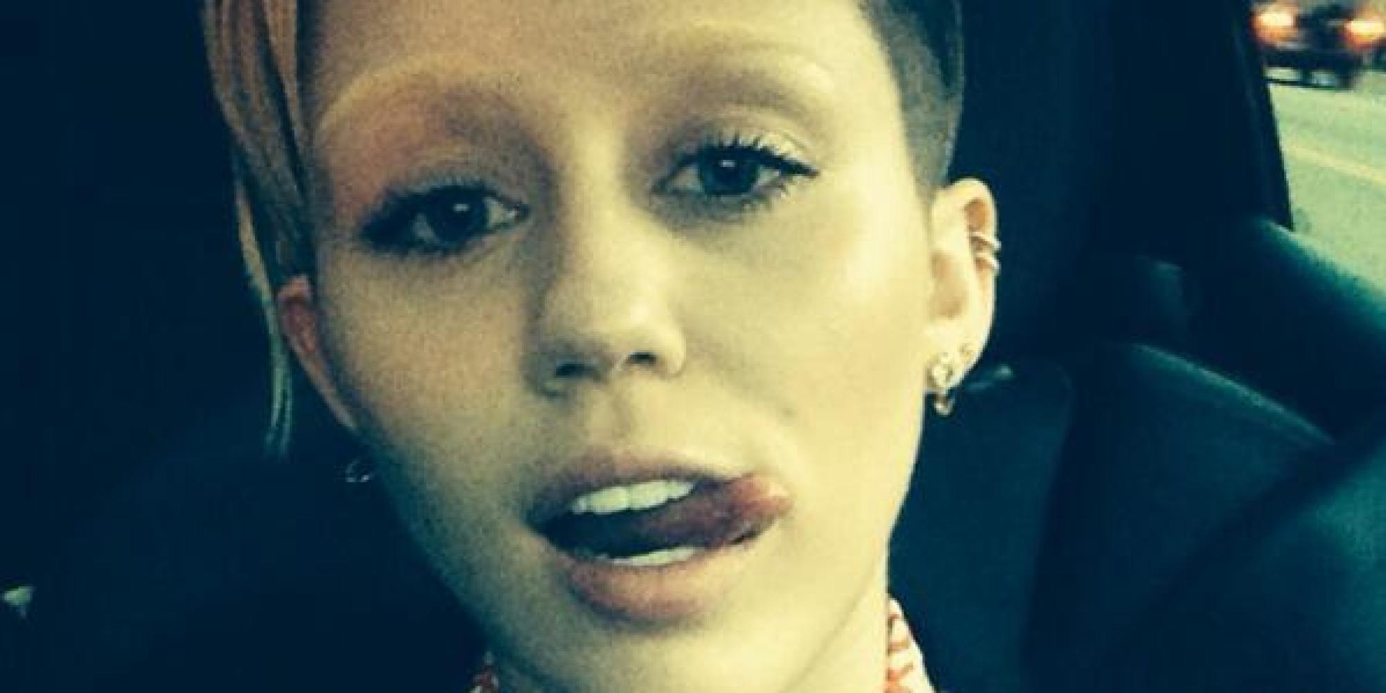 Miley Cyrus' Face Is Back To Normal After Eyebrow Incident | HuffPost