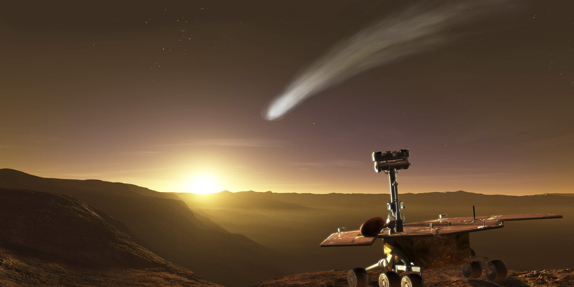 Mars Comet: 'Siding Spring' To Cause Massive Meteor Shower In October ...