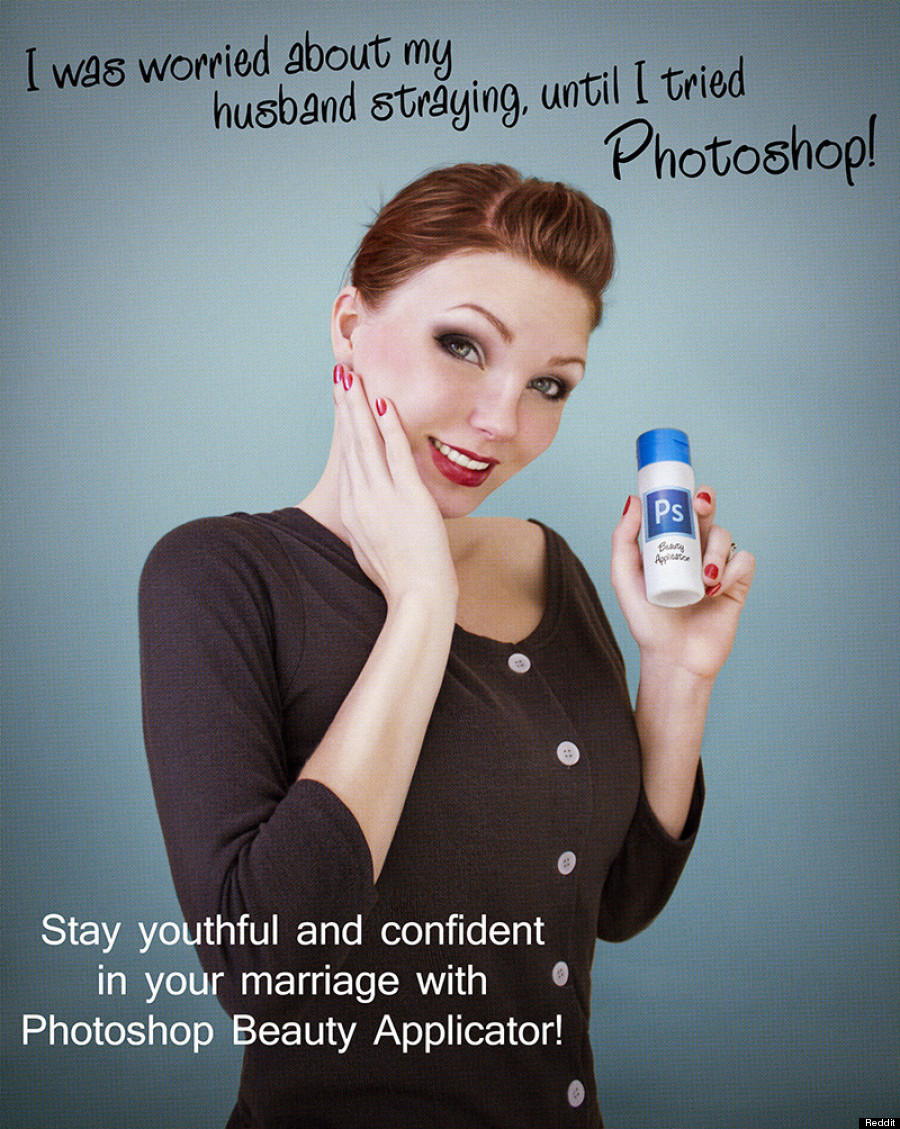 Photoshop Parody Beauty Ads Reveal Just How Much Photos Are Digitally ...