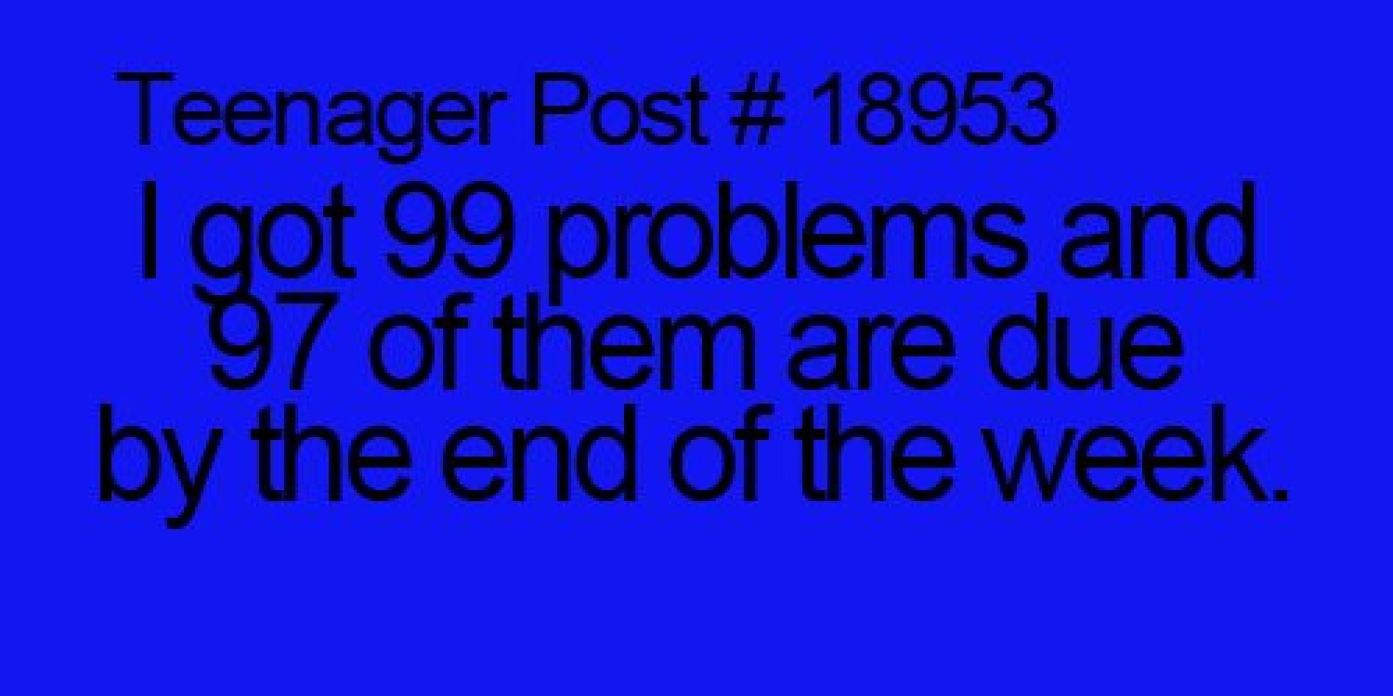 Adolescente Post Pais