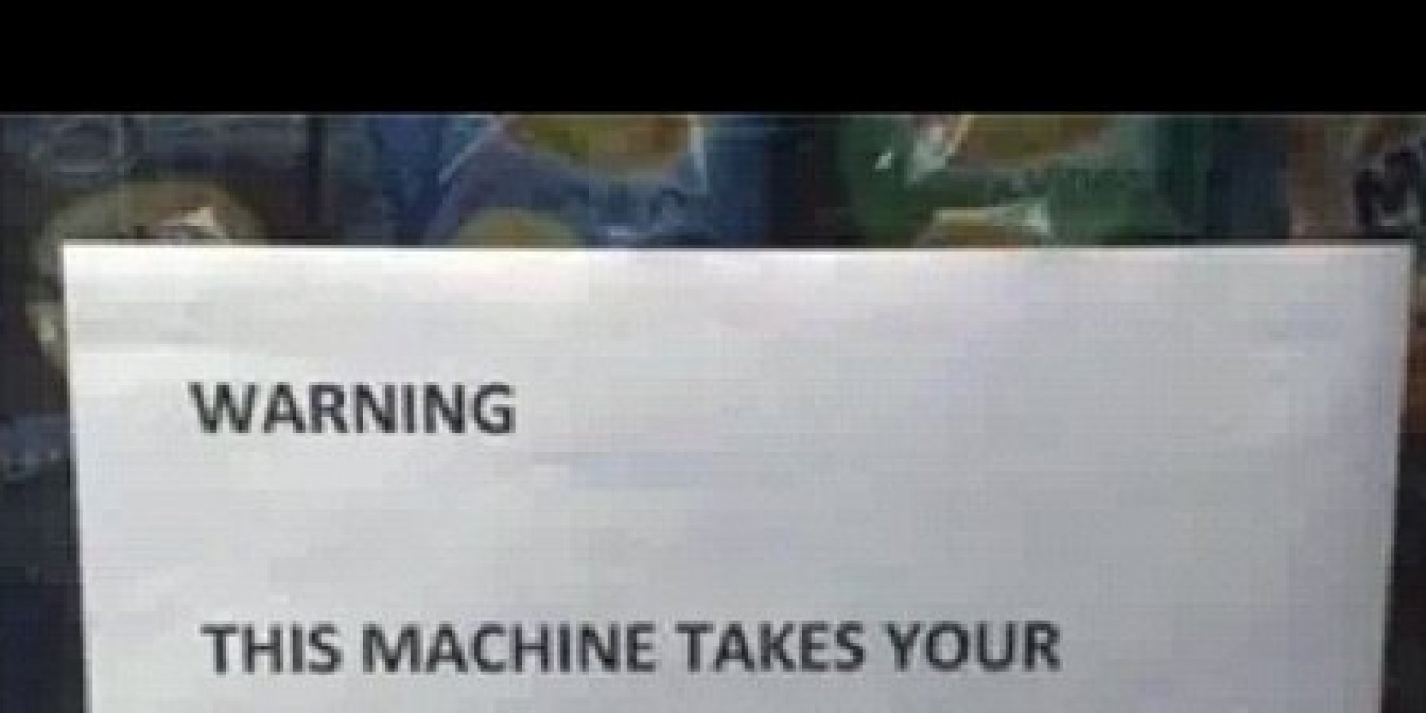 Note Comparing Broken Vending Machine To Person's Ex Is Hilariously ...