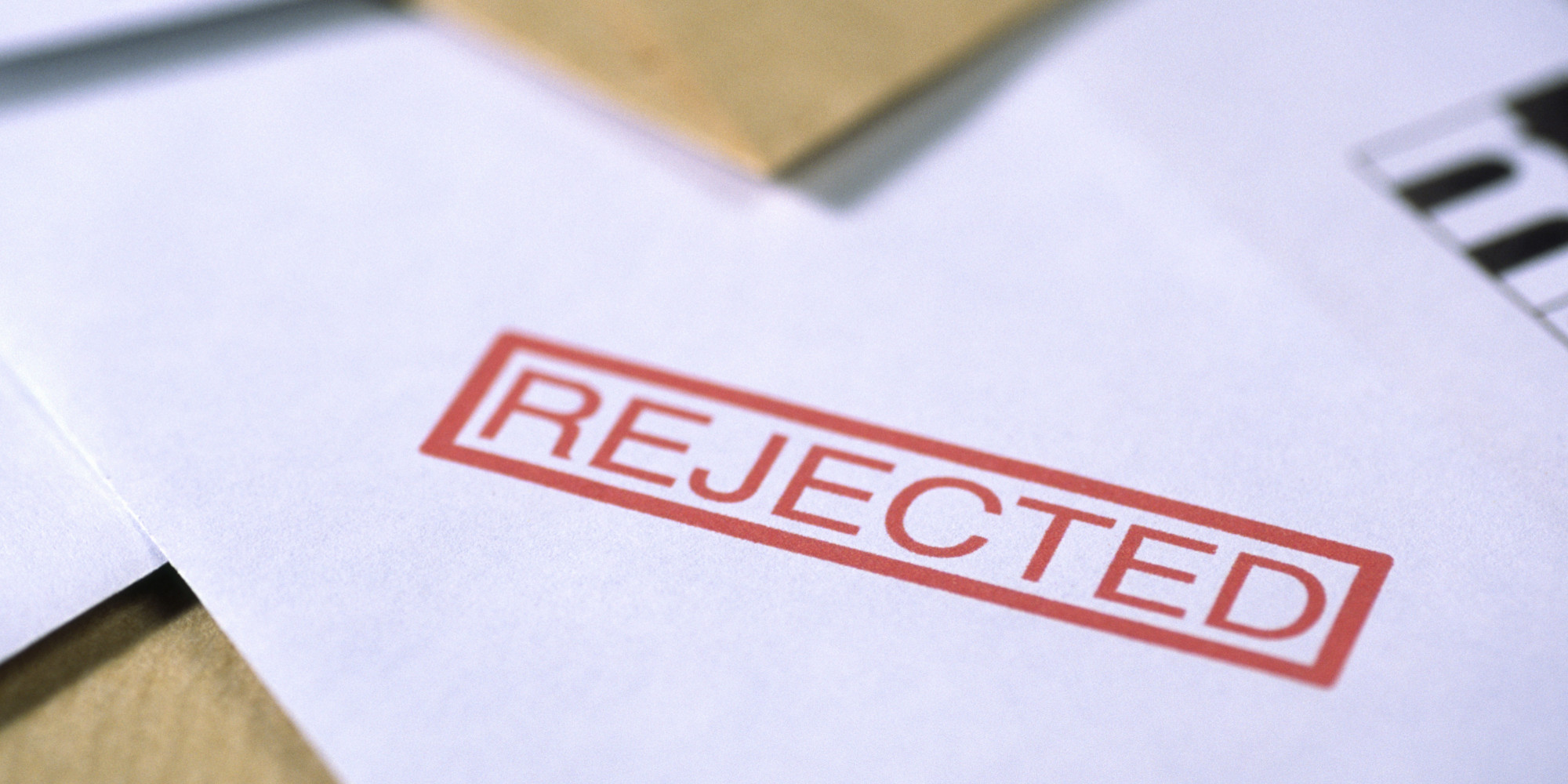 "We Regret to Inform You That Your Application Has Been Unsuccessful ...