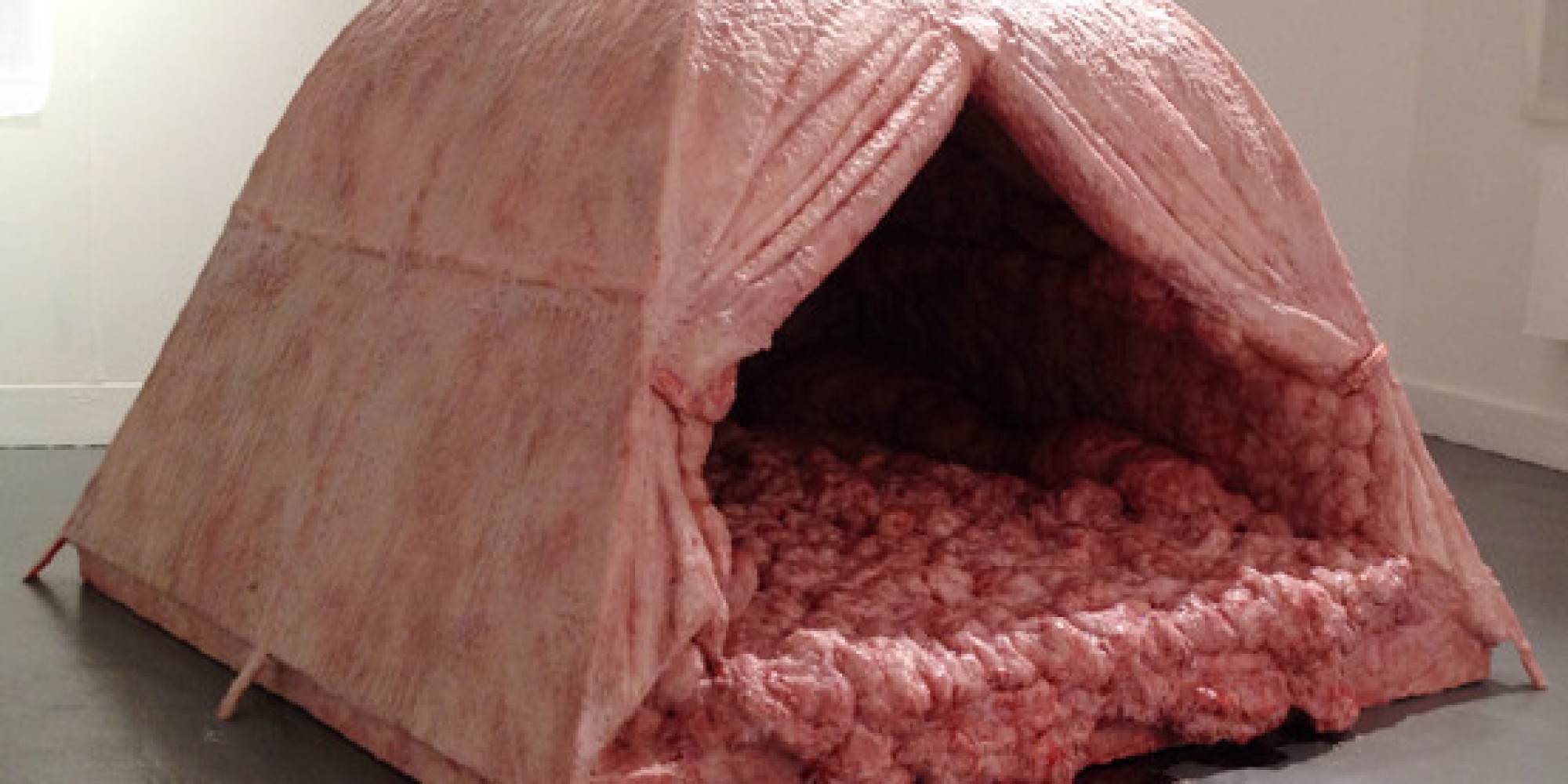 Bloody 'Human' Sculptures Push The Limits Of Grotesque Art | HuffPost