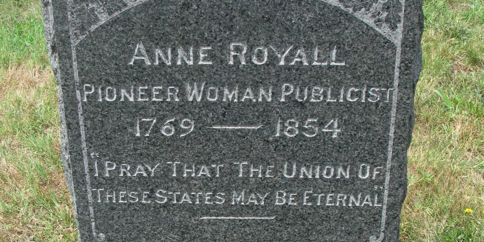 Anne Royall - Alchetron, The Free Social Encyclopedia